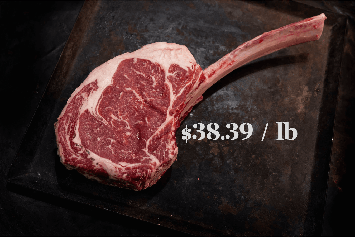 2 Pack - Black Angus Tomahawk Steaks – KC Cattle Company